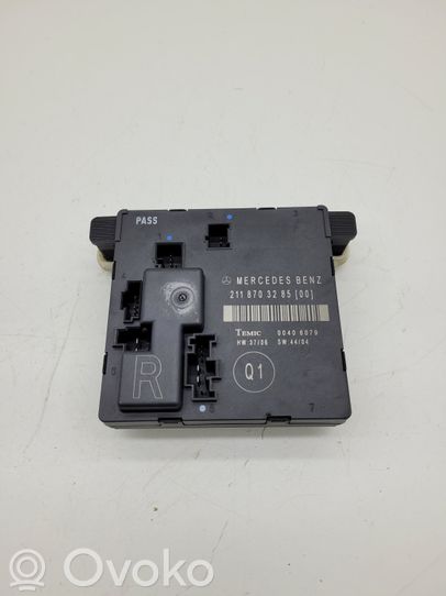 2118703285 Mercedes-Benz E W211 Door control unit/module, 5.50 € | RRR
