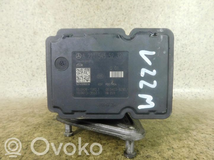A2215455232 Mercedes-Benz S W221 ABS Pump, 638.65 € | RRR