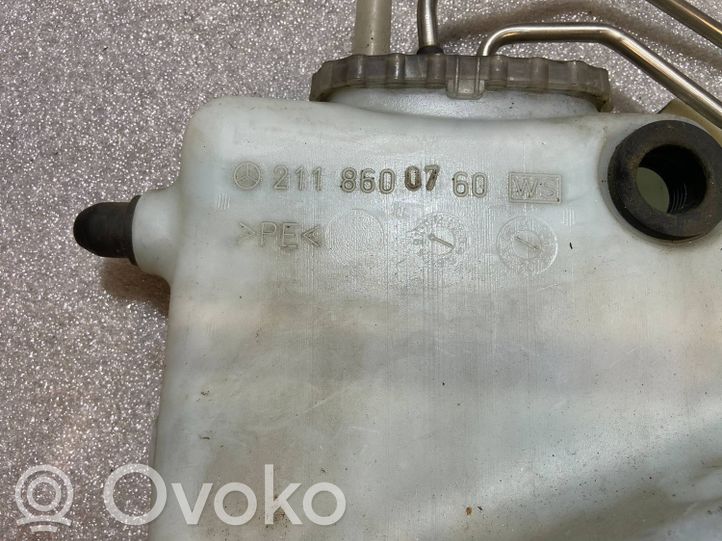 2118600760 Mercedes-Benz E W211 Windshield washer fluid reservoir/tank ...