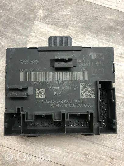 5Q0959593B Volkswagen PASSAT B8 Door control unit/module, 40.00 € | RRR