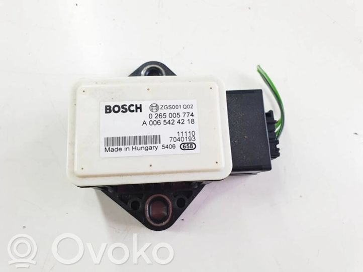 A0065424218 Mercedes-Benz Vito Viano W639 ESP acceleration yaw rate ...