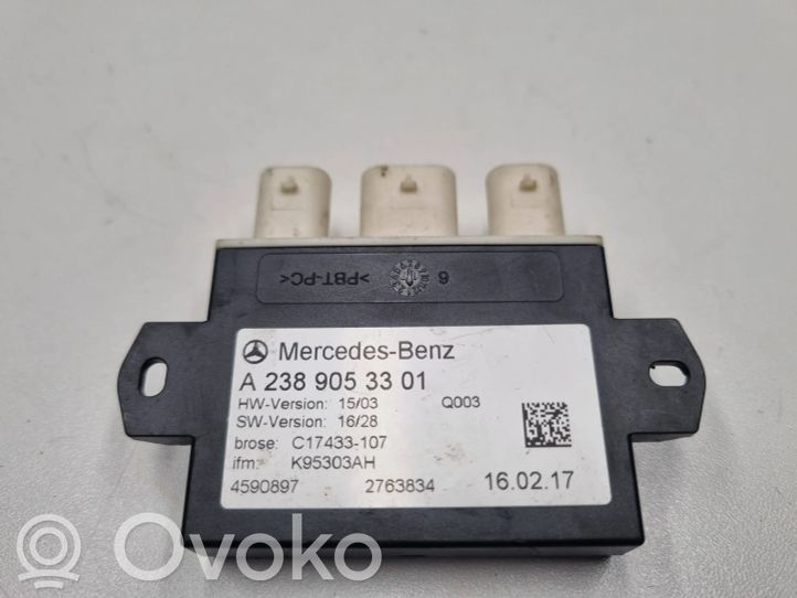 A2389053301 Mercedes-Benz GLA W156 Tailgate/trunk control unit/module ...