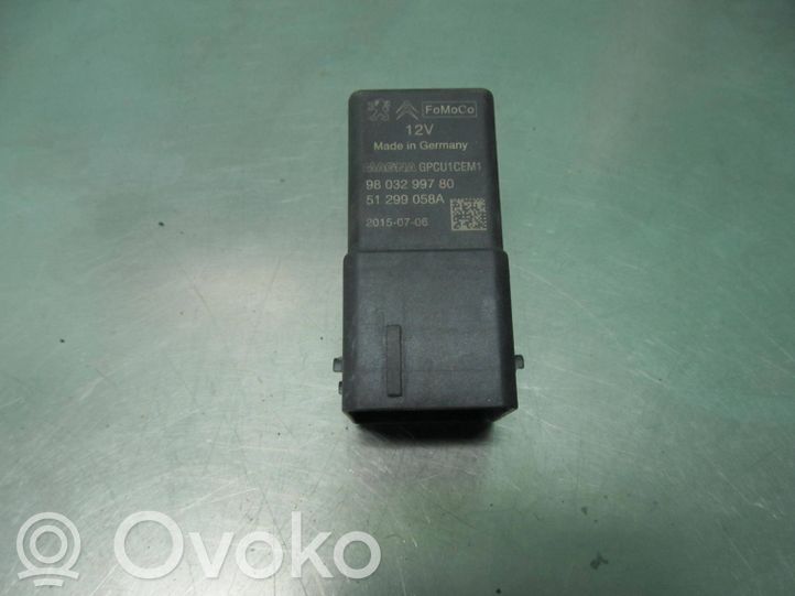 9803299780 Citroen C4 II Glow plug pre-heat relay, 8.35 € | RRR