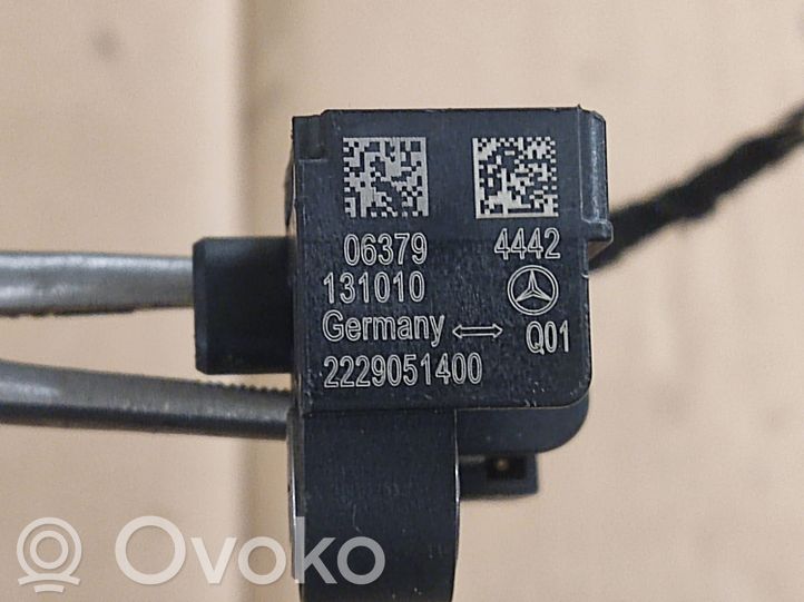 2229051400 Mercedes-Benz GLC X253 C253 Capteur de collision / impact de ...