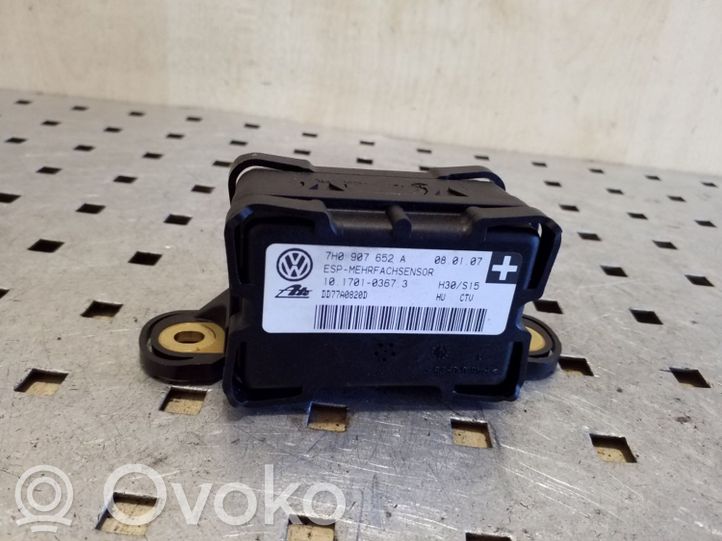 7H0907652A Audi A3 S3 A3 Sportback 8P ESP acceleration yaw rate sensor ...