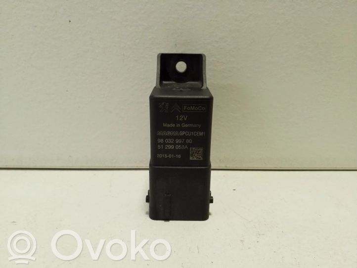 9803299780 Citroen C4 Grand Picasso Glow plug pre-heat relay, 15.00 € | RRR