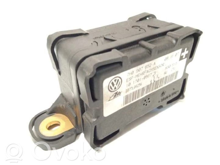 7H0907652A Porsche Cayenne (9PA) ESP acceleration yaw rate sensor, 30. ...