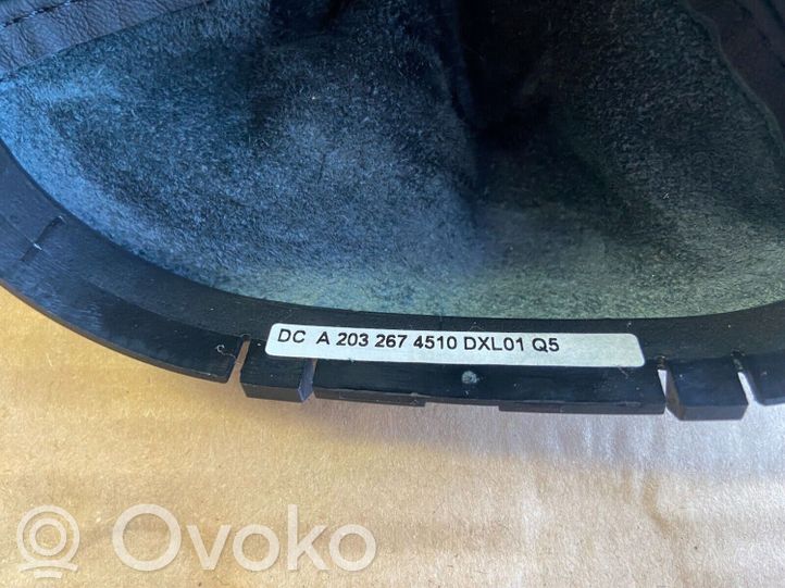 A2032674510 Mercedes-Benz C W203 Pavarų perjungimo svirties apdaila ...