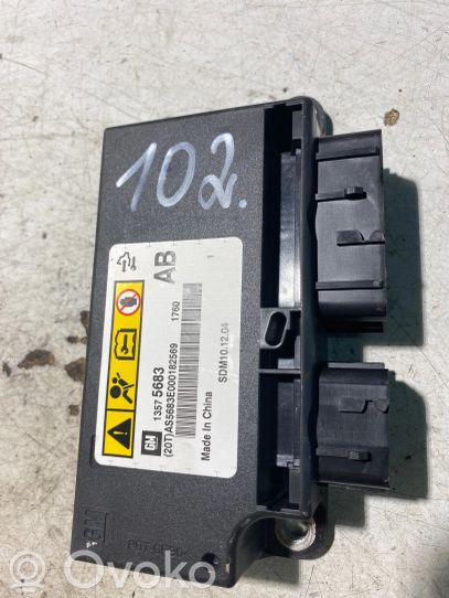 13575683 Opel Astra J Airbag control unit/module, 50.00 € | RRR