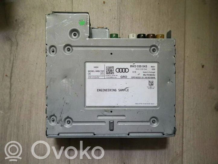 8W2035043 Audi A4 S4 B9 Radio/CD/DVD/GPS head unit, 117.65 € | RRR