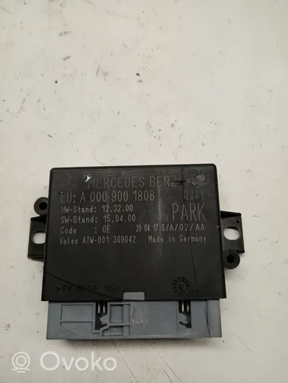 A0009001808 Mercedes-Benz C AMG W205 Unité de commande, module PDC aide ...