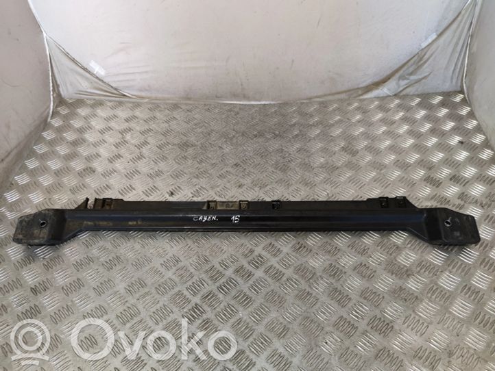 7P0805551 Porsche Cayenne (92A) Bottom radiator support slam panel, 15. ...