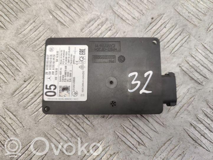 A0009054907 Mercedes-Benz GLE (W166 - C292) Blind spot module, 275.00 ...