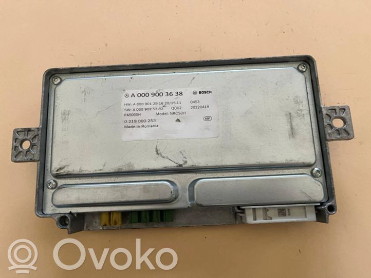 a0009003638 Mercedes-Benz S W223 Camera control unit module, 329.41 € | RRR