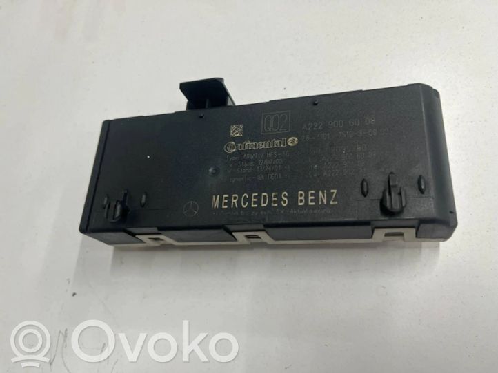 A2229006008 Mercedes-Benz S W222 Tailgate/trunk control unit/module, 68 ...