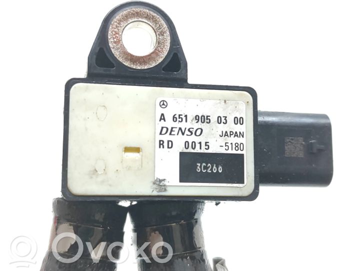 A6519050300 Mercedes-Benz A W177 Sensore di pressione dei gas di ...