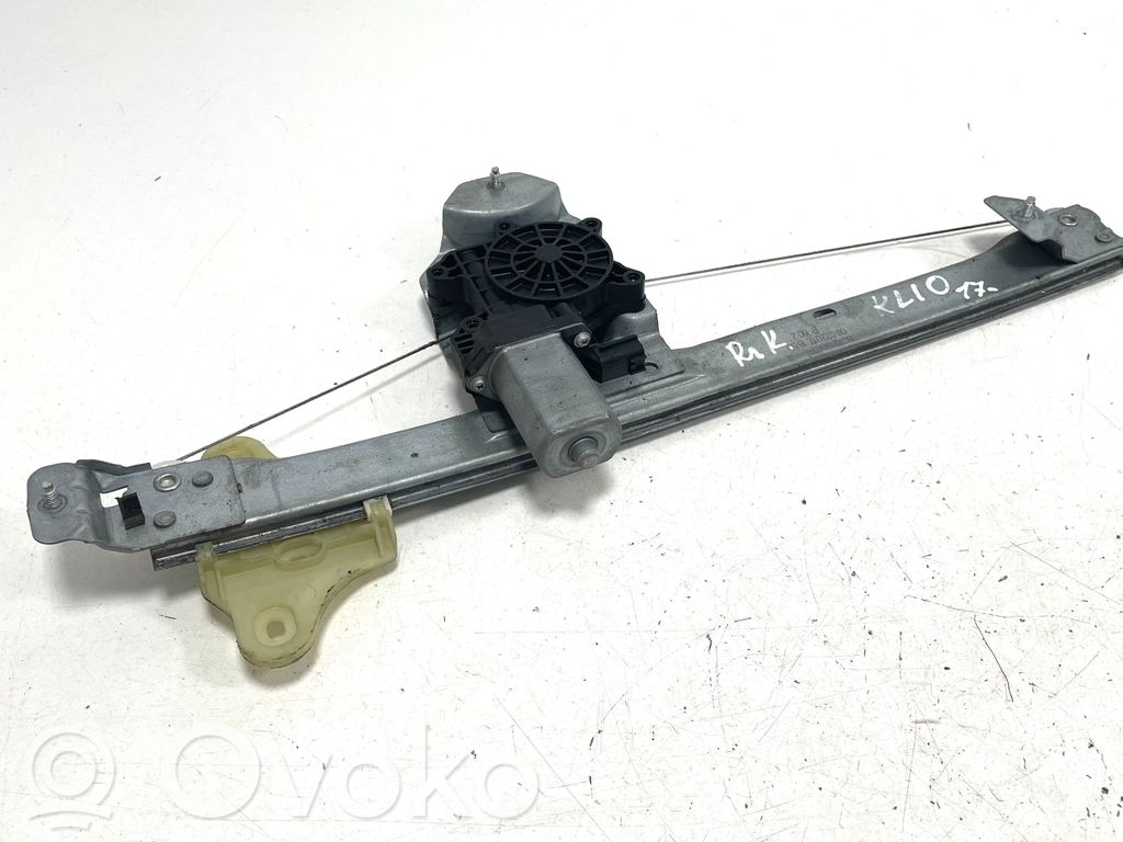 807213867R Renault Clio IV Front window lifting mechanism without motor ...