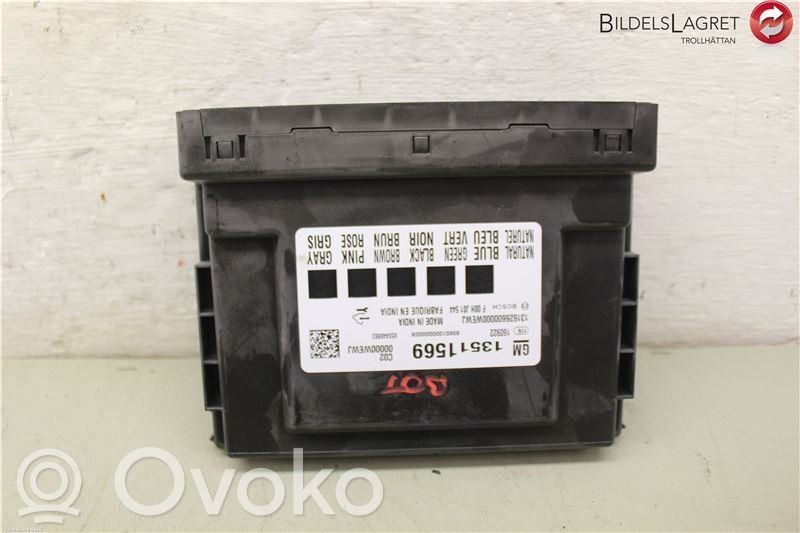 13534187 Opel Astra K Module de contrôle carrosserie centrale, 91,35 ...