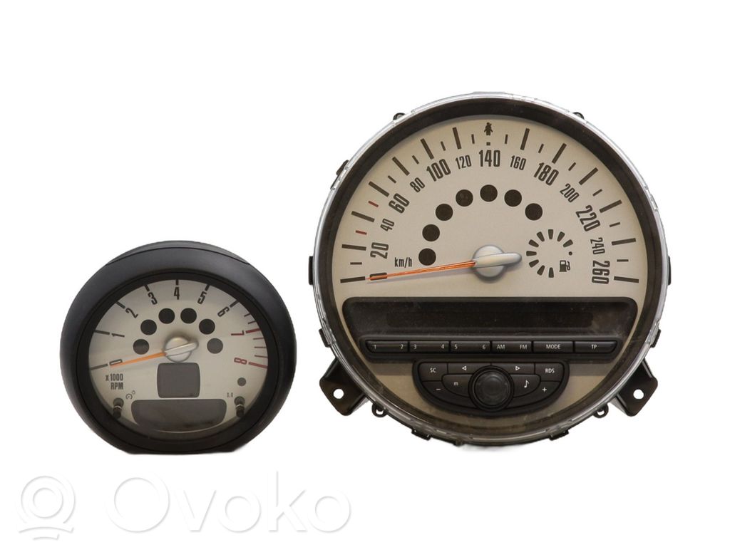 62109232427 Mini One - Cooper R56 Speedometer (instrument cluster), €74 ...