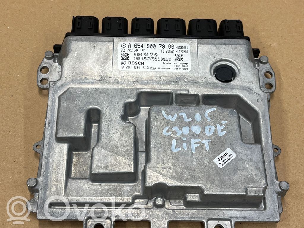 Mercedes-Benz C W205 Calculateur moteur ECU