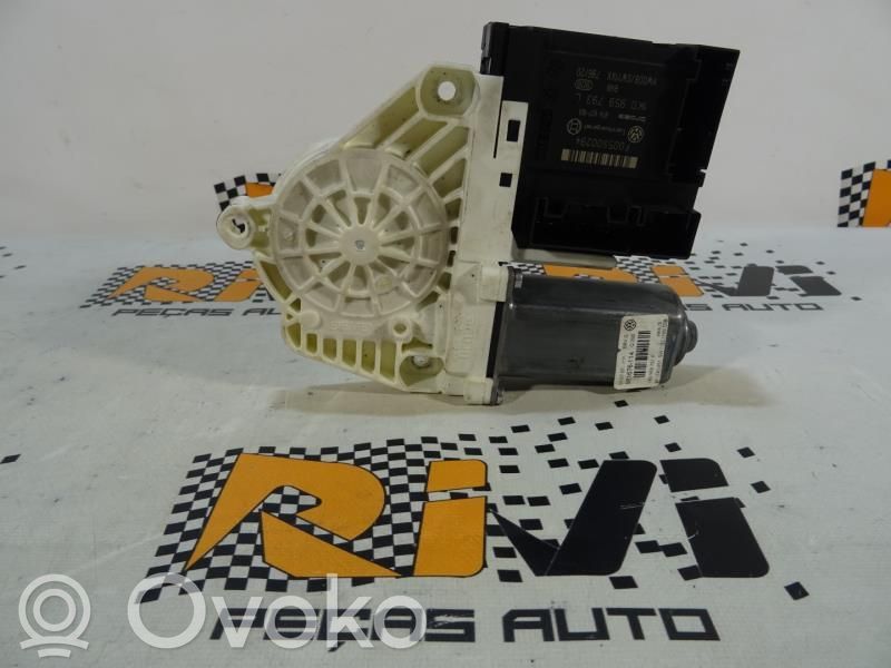 981676114 Volkswagen PASSAT B6 Front window lifting mechanism without ...