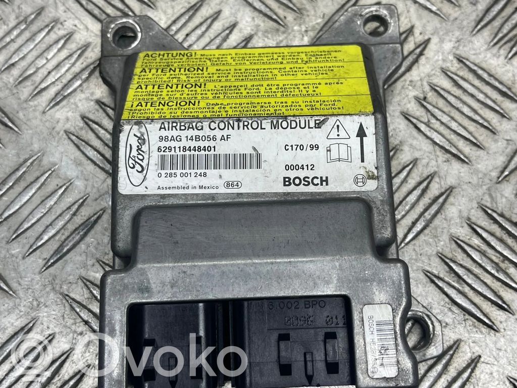 98AG14B056AF Ford Focus Airbag control unit/module, €10.00 | RRR