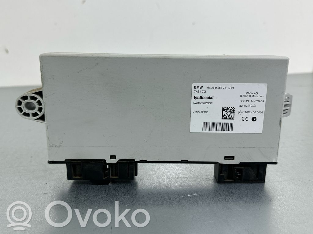 9268751 BMW X3 F25 Unité de contrôle module CAS, 21,18 € | OVOKO