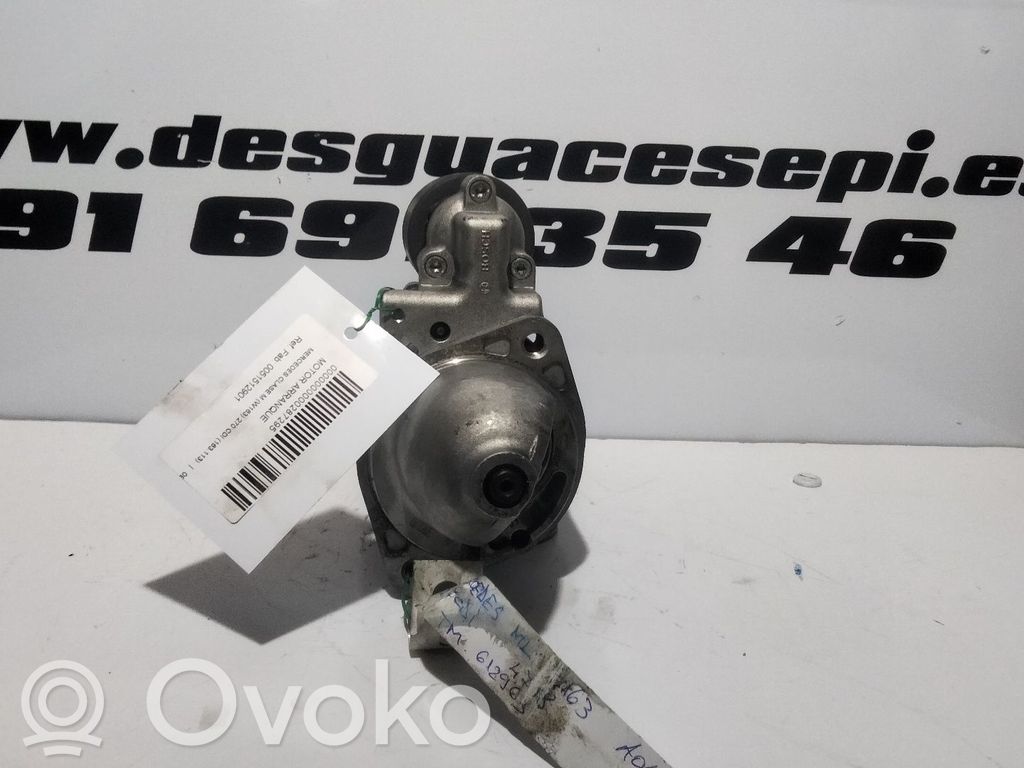 0051512901 Mercedes-Benz ML W163 Démarreur, 67,00 € | OVOKO