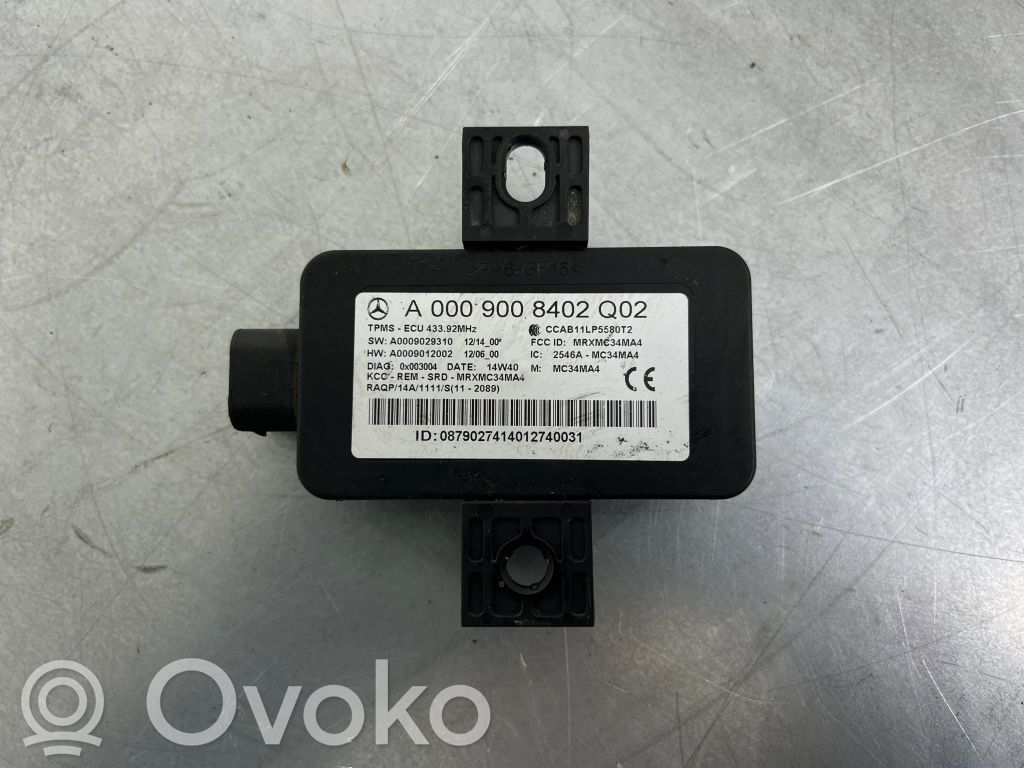 A0009008402 Citroen C3 Aircross Module de pression des pneus, 39,93 ...