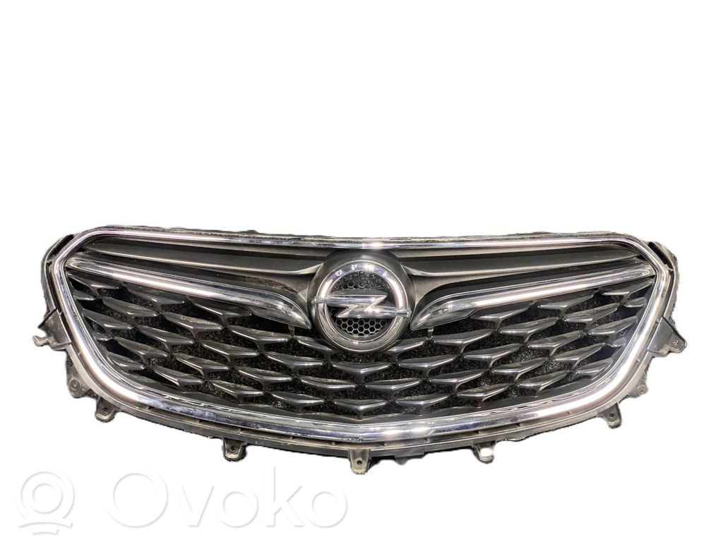 475498858 Opel Mokka X Grille calandre supérieure de pare-chocs avant ...