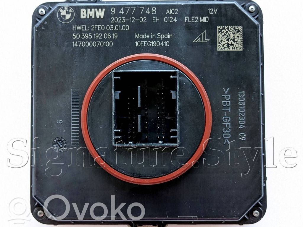 7492028 BMW 4 F32 F33 Headlight ballast module Xenon, €110.00 | RRR