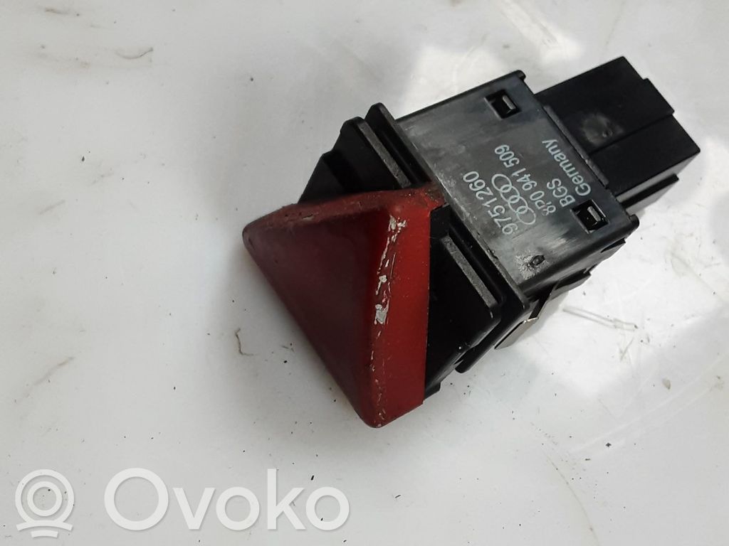 8P0941509 Audi A3 S3 A3 Sportback 8P Hazard light switch, €4.00 | RRR