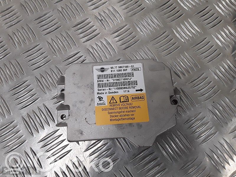 9807169 Mini Cooper Countryman R60 Module de contrôle airbag, 30,00 ...