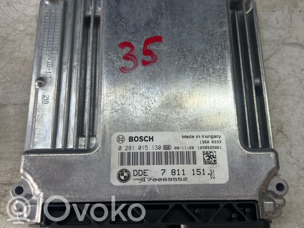 0281015130 BMW 5 E60 E61 Calculateur moteur ECU, 45,00 € | OVOKO