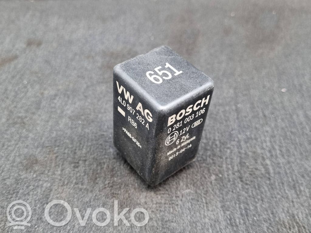 4L0907282A Audi A6 Allroad C7 Relais de bougie de préchauffage, 20,00 ...