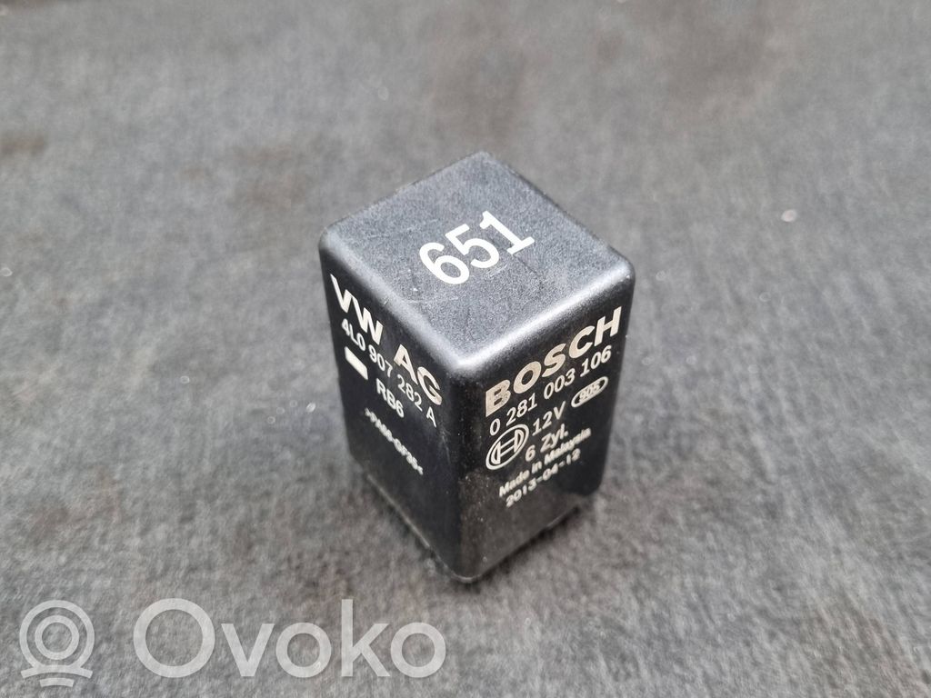 4L0907282A Audi A6 Allroad C7 Relais de bougie de préchauffage, 20,00 ...