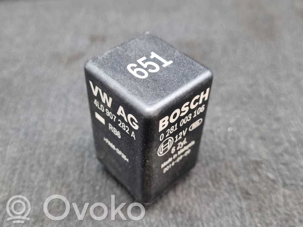 4L0907282A Audi A6 Allroad C7 Relais de bougie de préchauffage, 20,00 ...