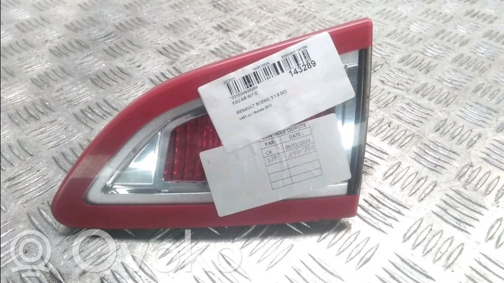 265500018R Renault Scenic III - Grand scenic III Tailgate rear/tail ...