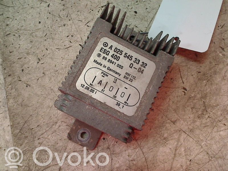 A0255453332 Mercedes-Benz SLK AMG R170 Fan control module, €93.17 | RRR