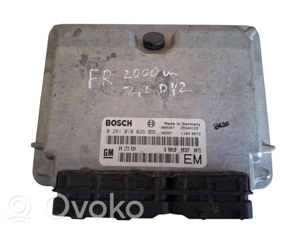 0281010026 Opel Frontera B Calculateur moteur ECU, 33,97 € | OVOKO