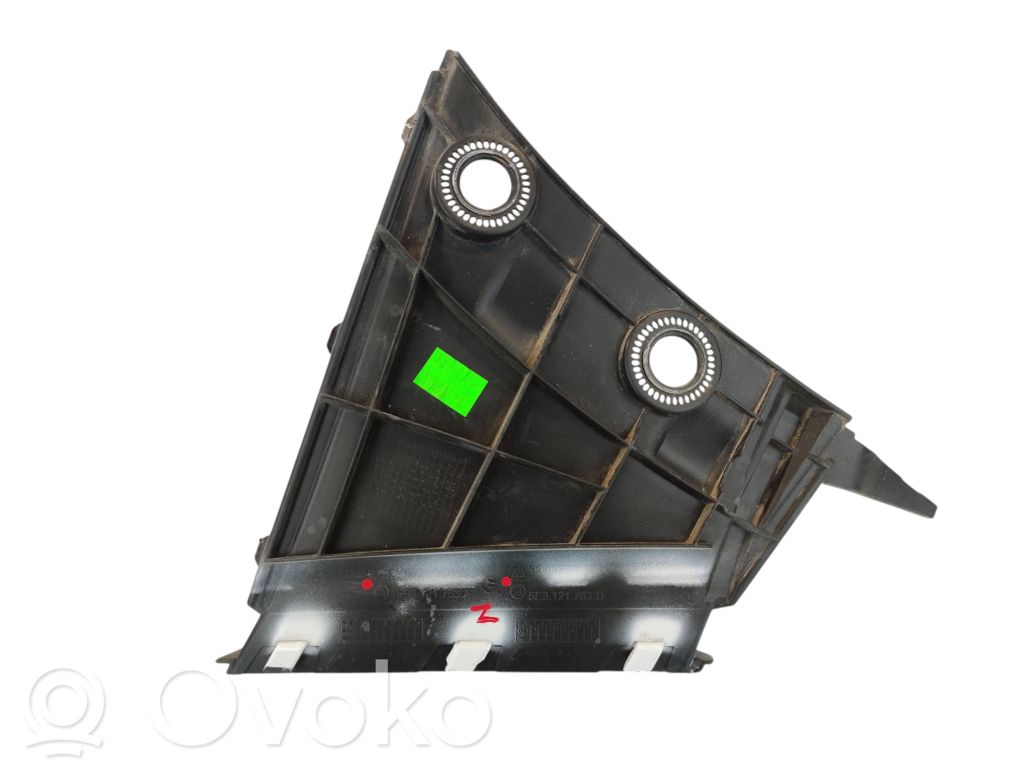 5E3121763DCAREWAY Skoda Octavia Mk4 Intercooler air guide/duct channel ...