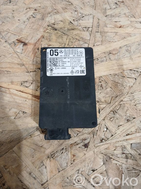 A0009054907 Mercedes-Benz GLC X253 C253 Capteur radar d'angle mort, 349 ...