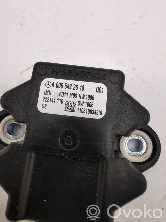 A0065422618 Mercedes-Benz ML W166 ESP acceleration yaw rate sensor, €8. ...