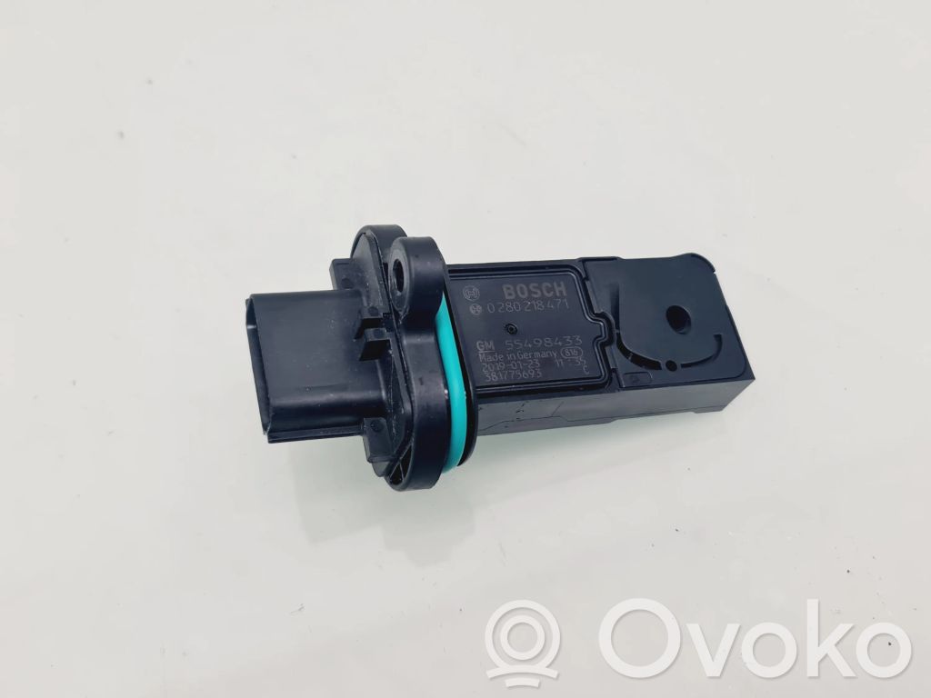 55498433 Opel Astra K Débitmètre d'air massique, 15,00 € | OVOKO
