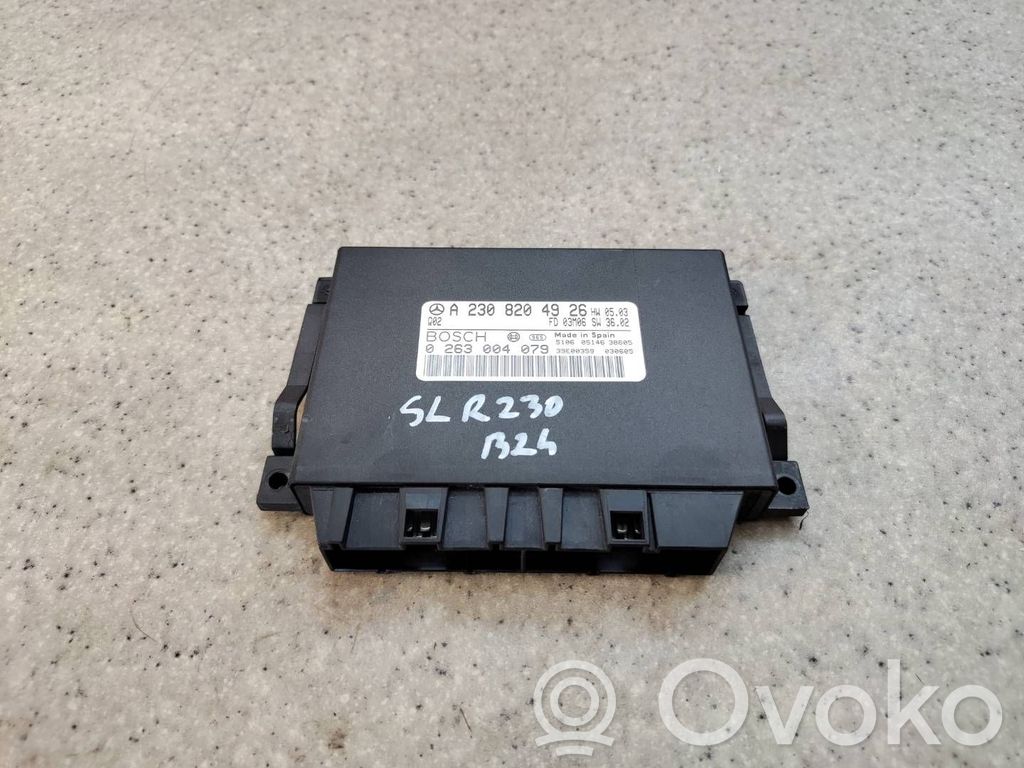 A2308204926 Mercedes-Benz SL R230 Centralina/modulo sensori di parcheggio PDC, 10,59 € | OVOKO
