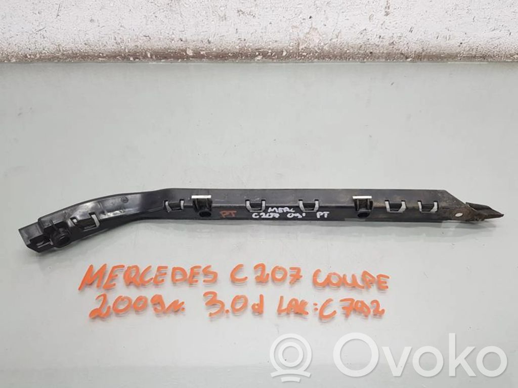 A2078850821 Mercedes-Benz CLK C207 A207 Rear bumper mounting bracket, € ...