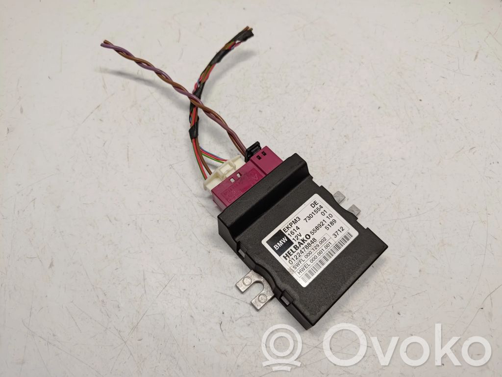 16147301554 BMW 5 F10 F11 Unité de commande / module de pompe à ...