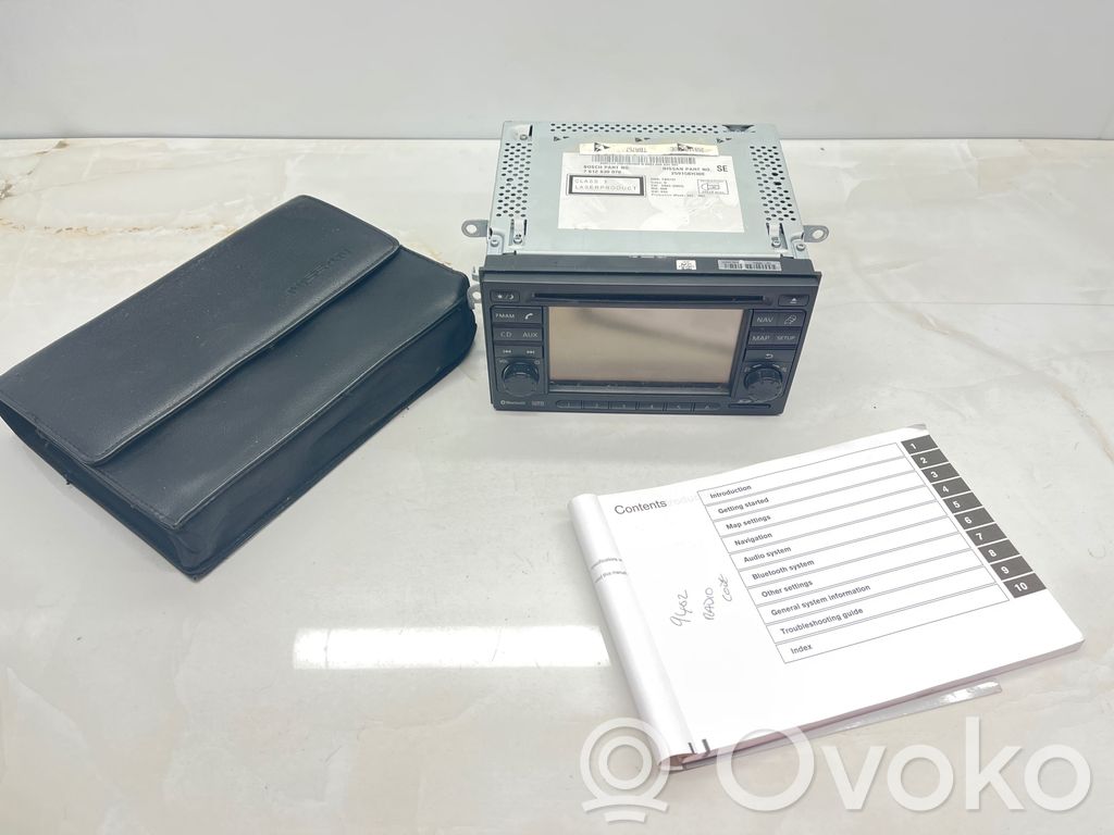 7612830076 Nissan Qashqai Radio/CD/DVD/GPS head unit, €80.00 | RRR