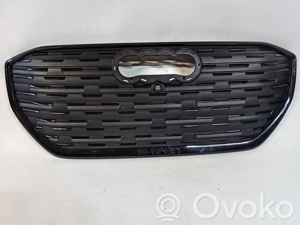 89A853651B Audi Q4 Sportback e-tron Front bumper upper radiator grill ...