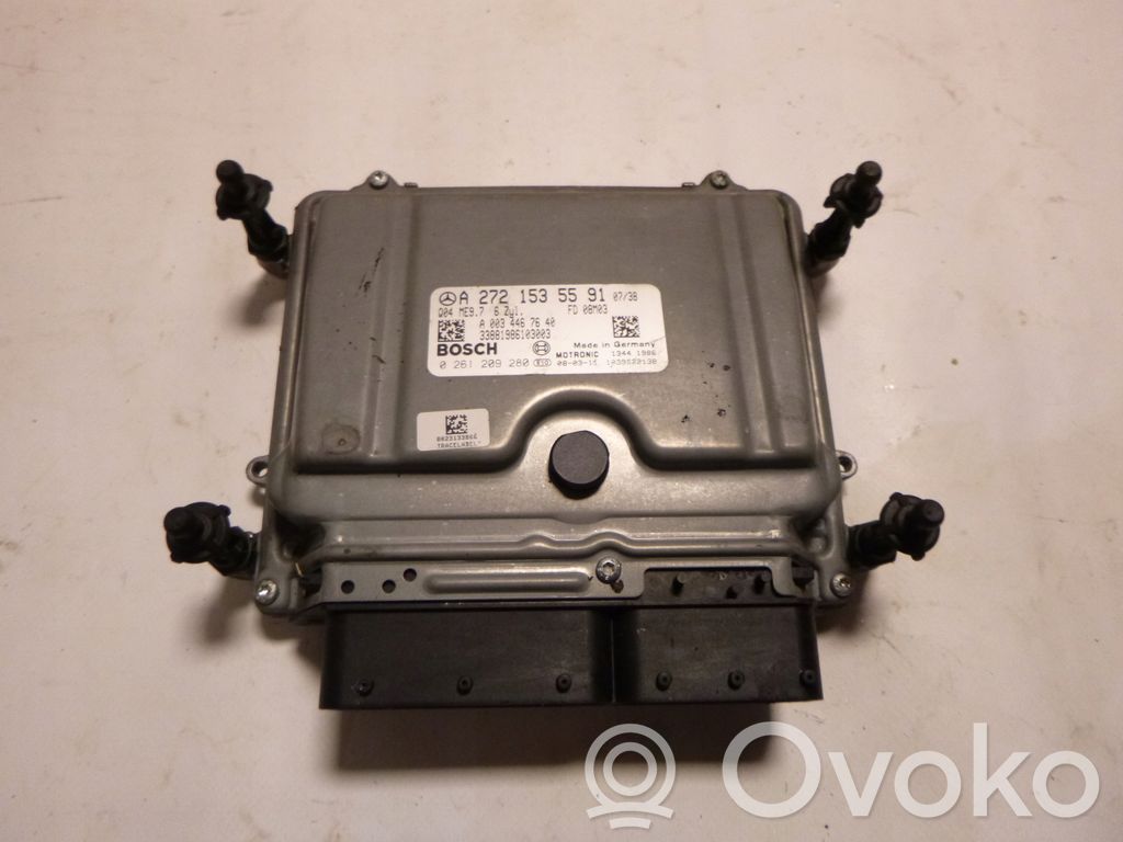 A2721535591 Mercedes-Benz SLK R171 Calculateur moteur ECU, 370.34 € | OVOKO